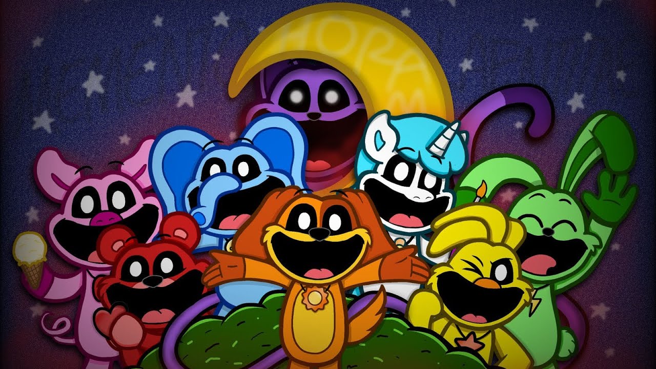 Smiling critters react to videos♡|| #poppyplaytimechapter3 # ...