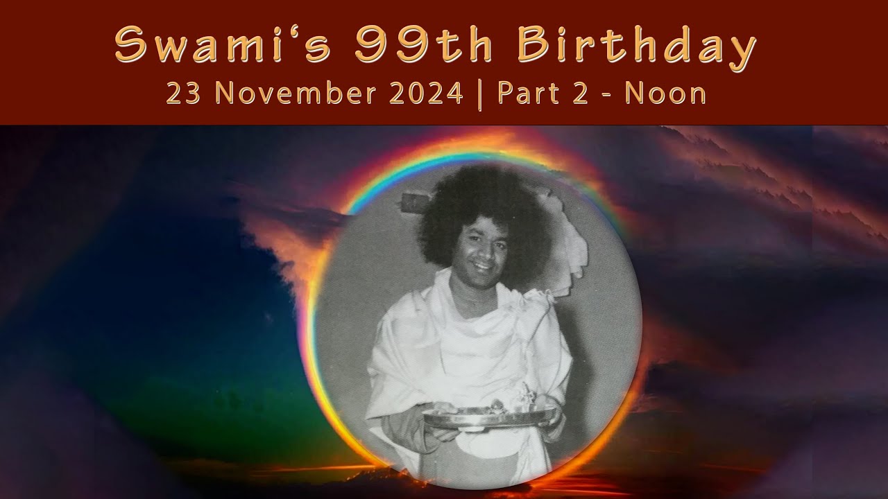 Swami's Birthday | Part 2 - Noon - YouTube