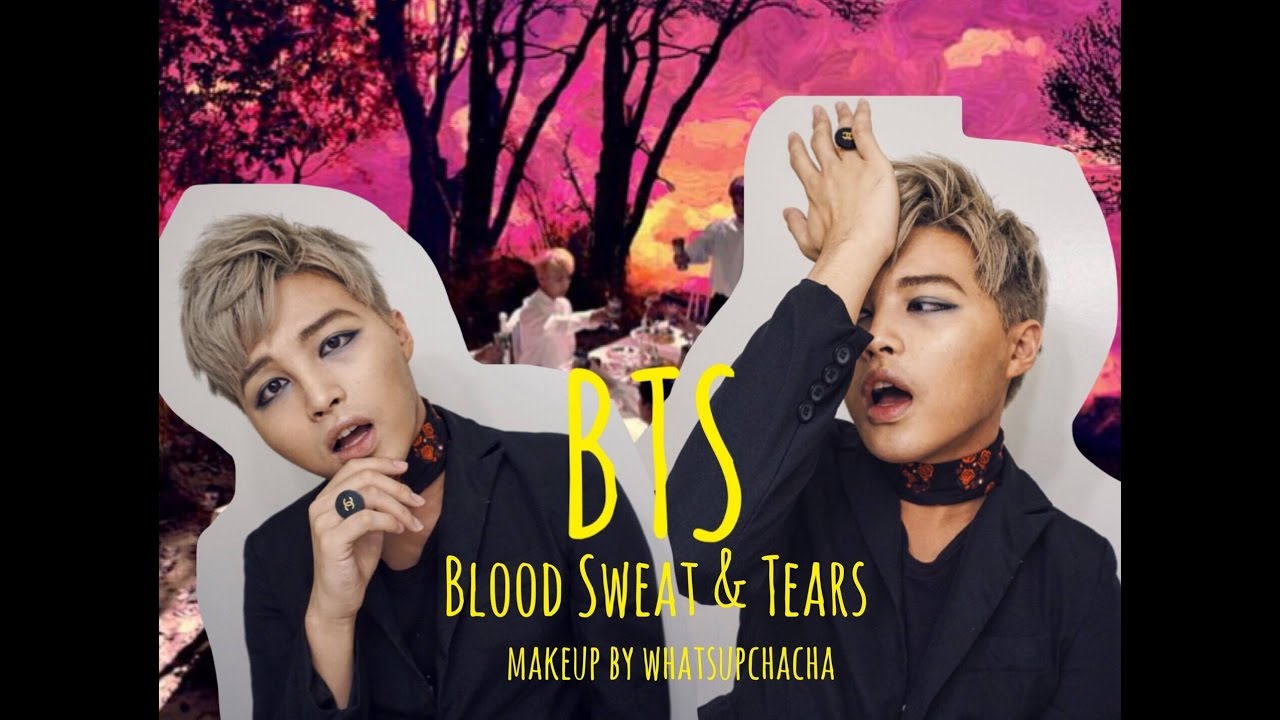 BTS JIMIN MAKE UP TUTORIAL 防彈少年團煙燻妝教學 ft 超美超讚 Anastasia 修容盤 - YouTube