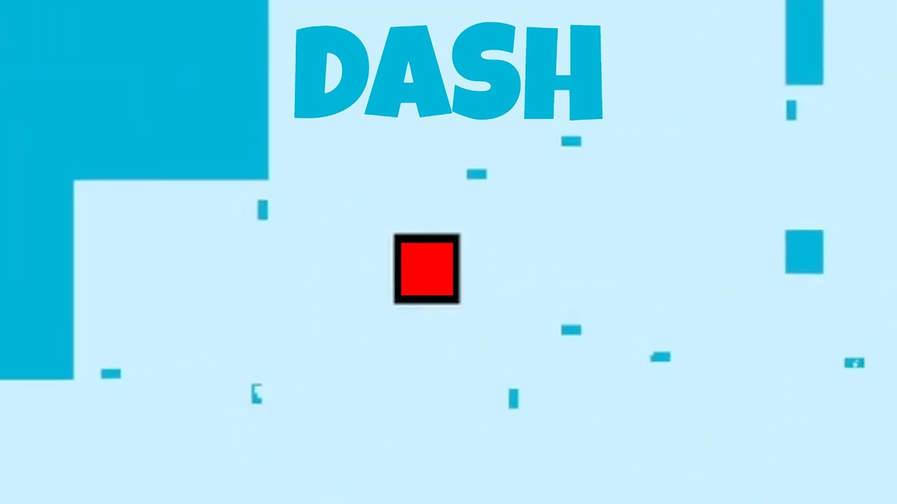 DASH Played By Bouncy Block! (Geometry Dash)🟥 - YouTube
