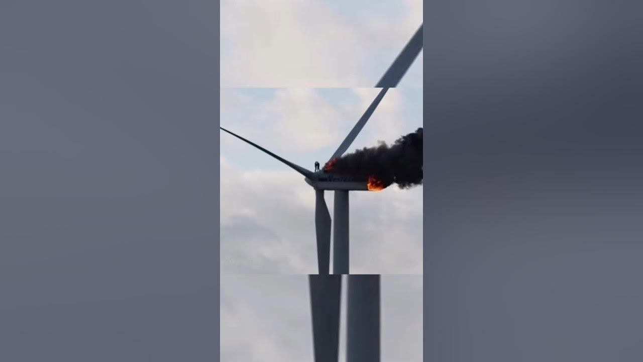 Two Engineers Share ‘one Last Hug On Top Of A Burning Turbine Shorts