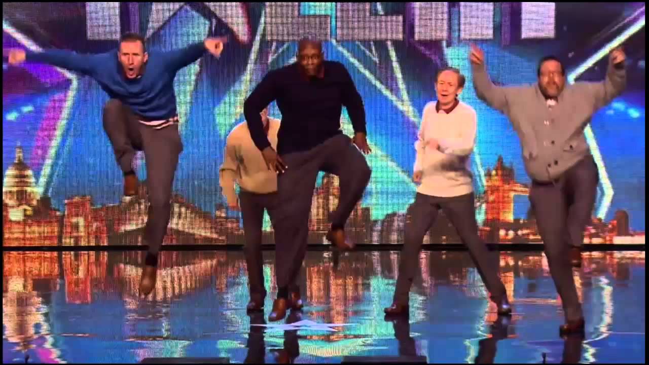 Old Men Grooving bust a move, and maybe their backs! Britain's Got ...