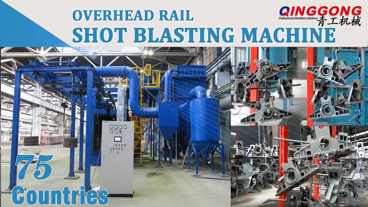 Continuous Shot Blasting Machine| Shot Blasting Machine to Blast ...