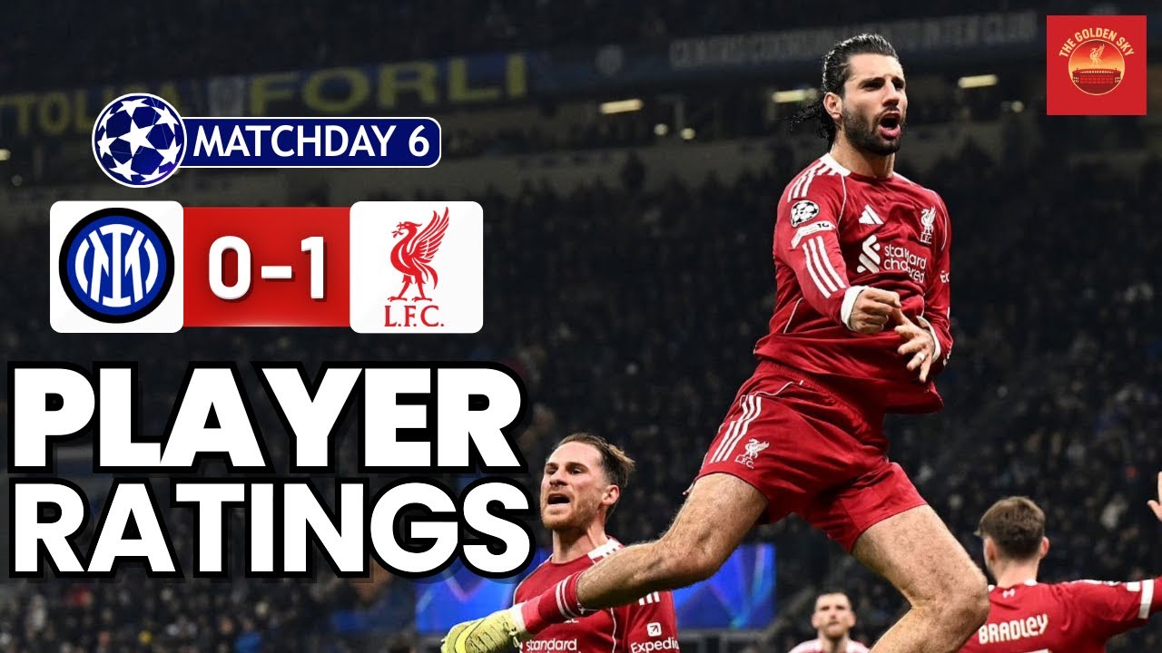 Inter 0 - 1 Liverpool - Player Ratings | The Golden Sky - YouTube