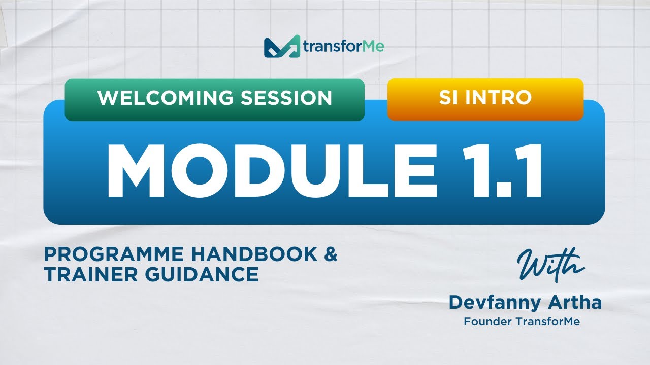 [SI INTRO 2024] Welcoming Session Module 1.1: Programme Handbook ...