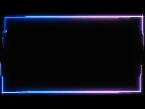 Hiệu Ứng Video - Khung Sóng Nhạc Laser Chạy Nhấp Nháy Đan Xen Vào Nhau ( 17 phút)