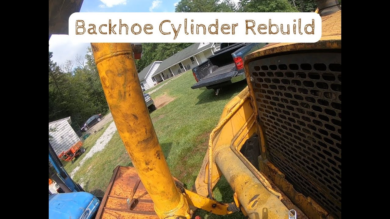 Third Time's the Charm: Last of the Backhoe Cylinder Repairs - YouTube