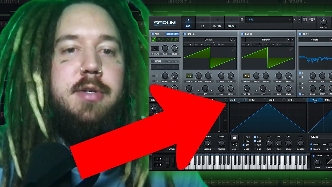 How To Make a Reese Bass - Xfer Serum Tutorial - YouTube