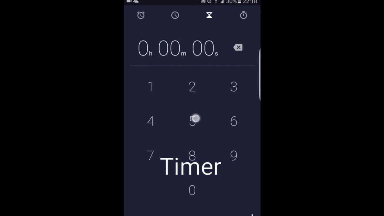 Clock edge panel for Galaxy Edge versions - YouTube
