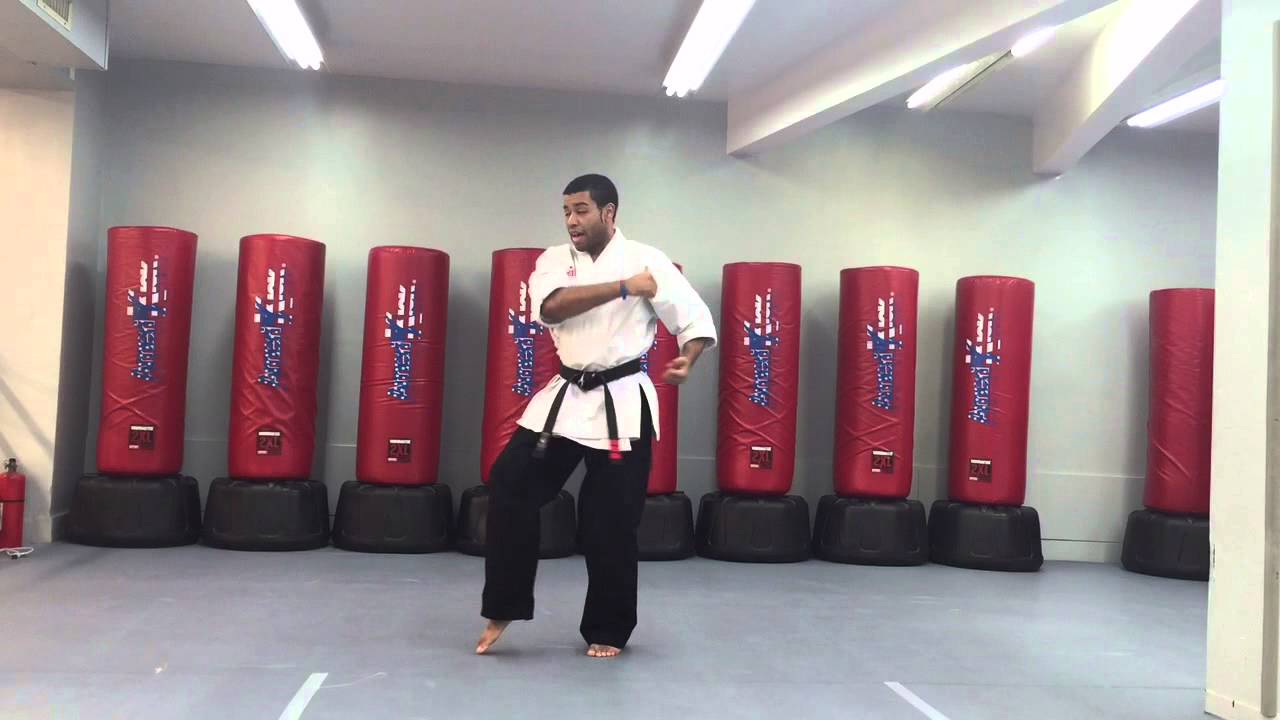 Amerikick Blue Belt Form - Short 2 - YouTube