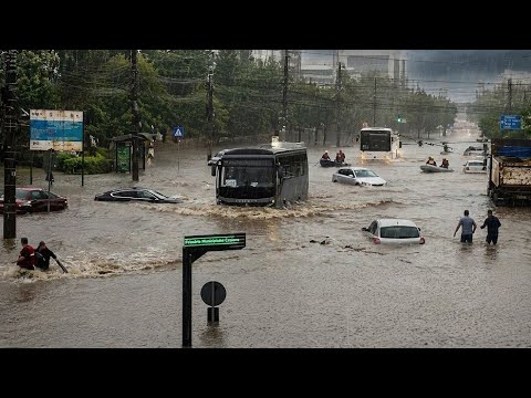 Romania Flood Disaster! Craiova and Calafat Underwater After Extreme Rain and Deadly Storm