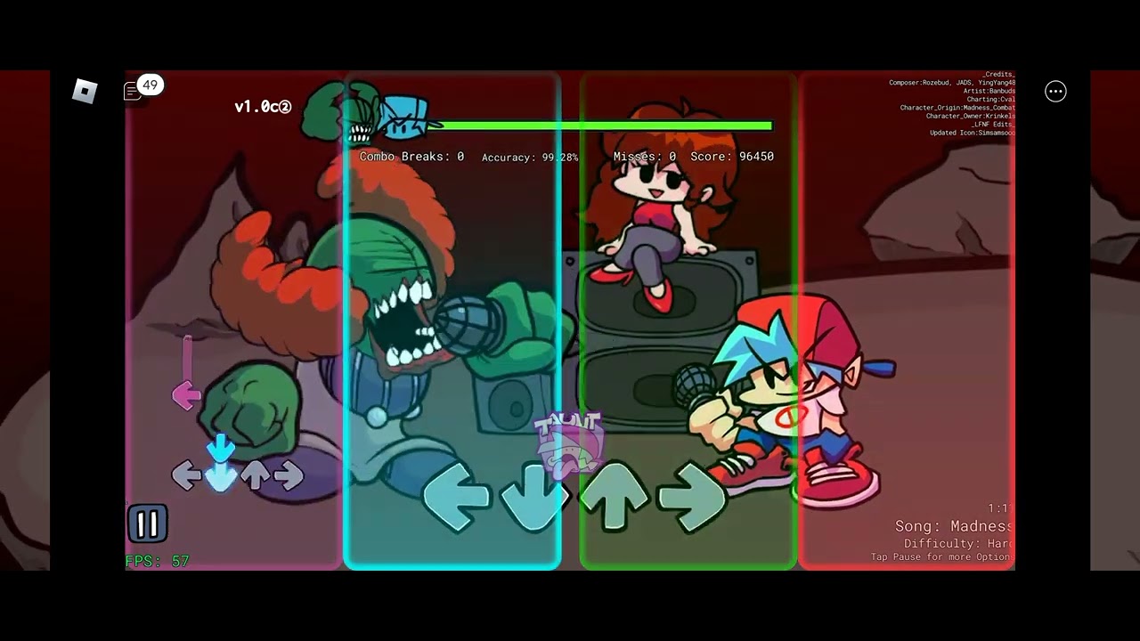 literally fnf| Remember when tricky used to be the hardest fnf mod ...