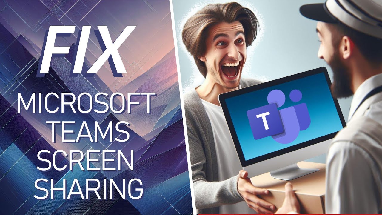 Fix Microsoft Teams Screen Sharing - YouTube