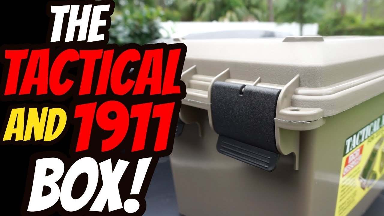 The Tactical & 1911 Box! - YouTube