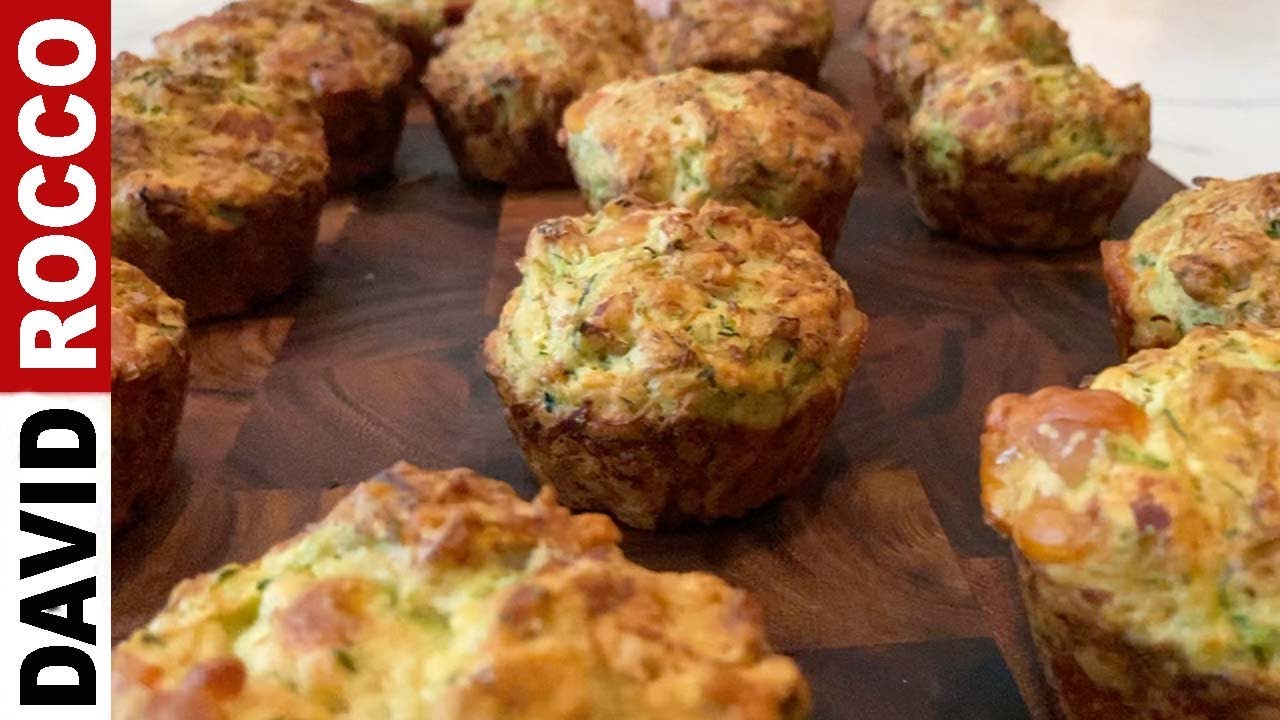 HOW TO MAKE: Italian Savoury Muffins | David Rocco's Recipes - YouTube