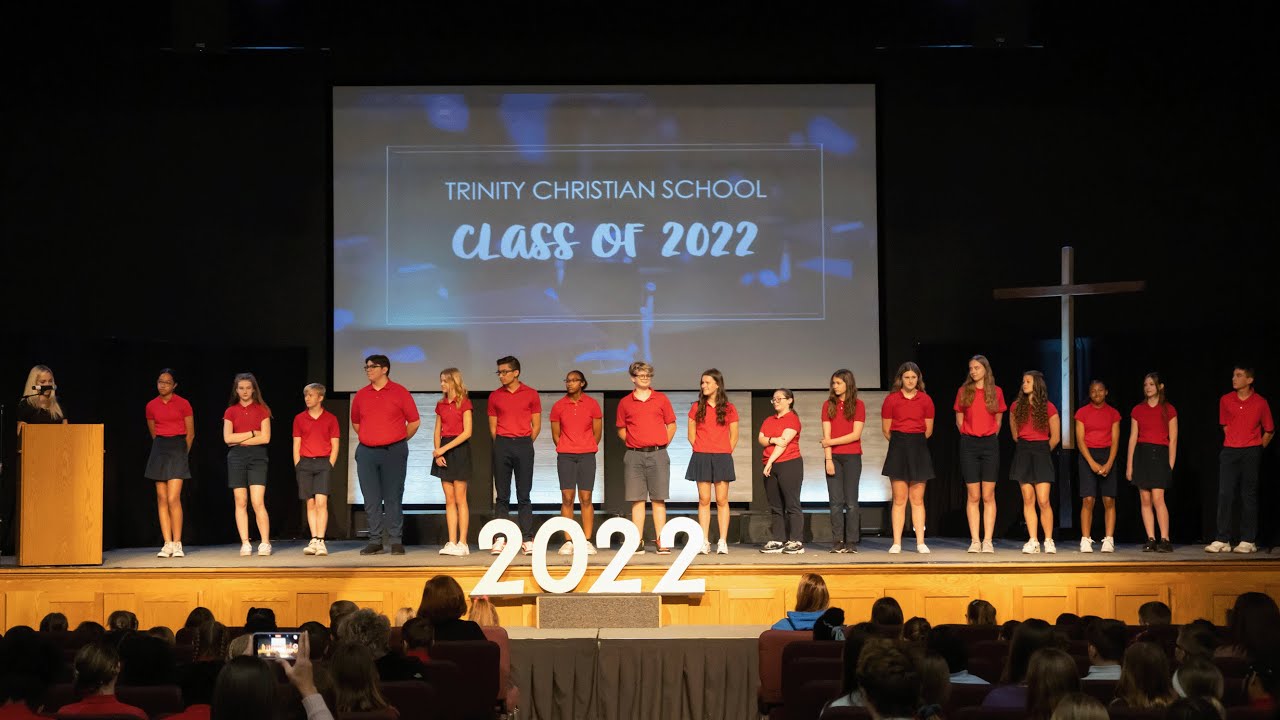 8th Grade Awards Chapel - YouTube