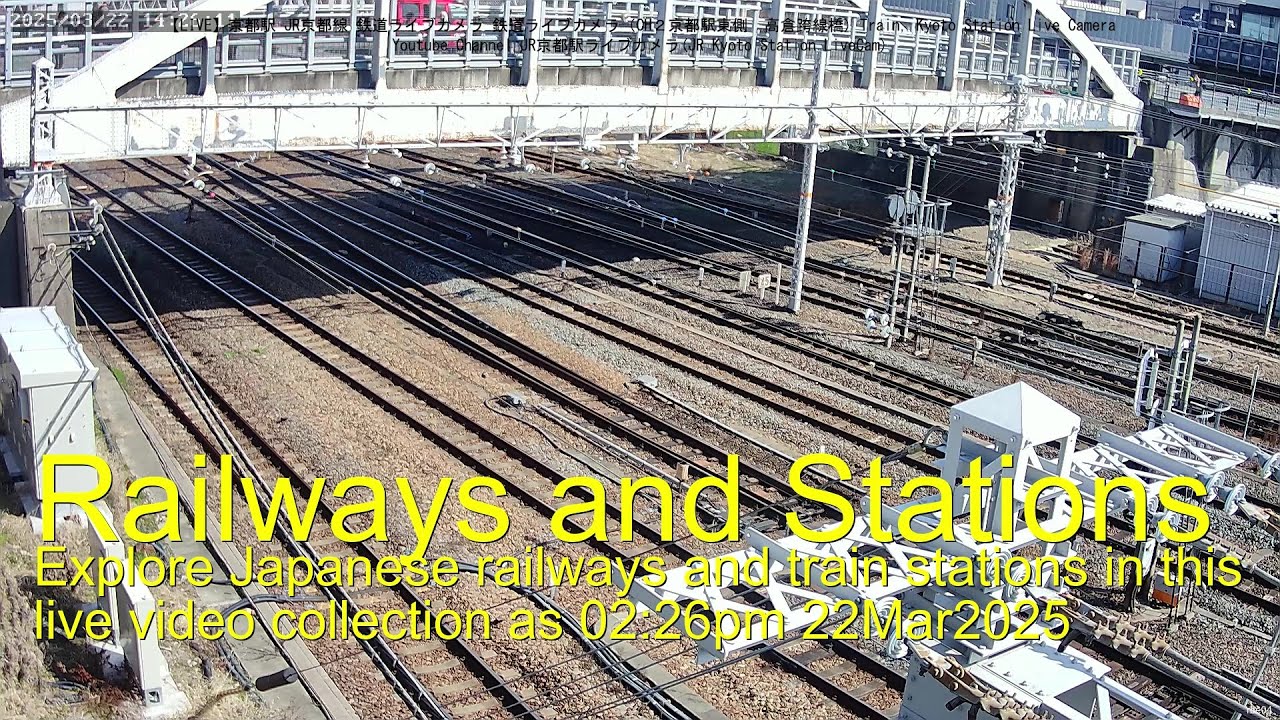 Live: Japan Railways & Train Stations Collection - YouTube