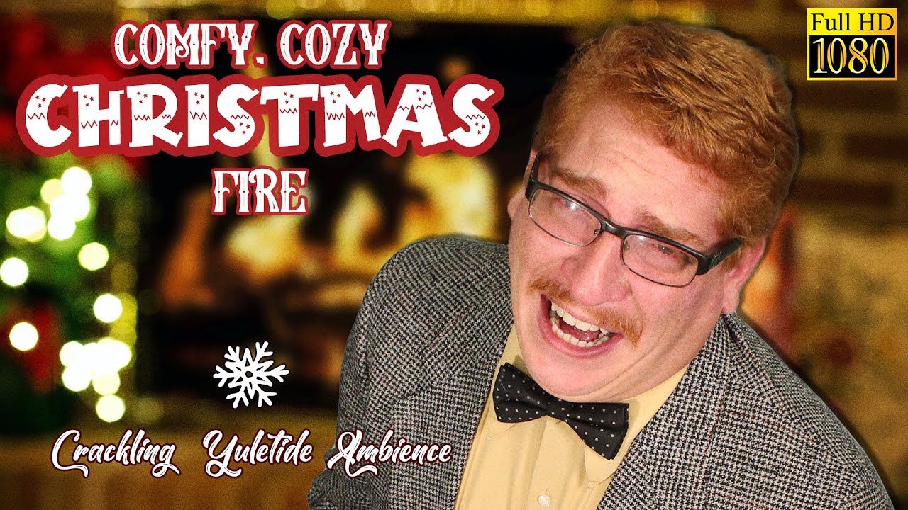 Comfy Cozy Christmas Fire (1 HOUR LOOP) Crackling Fire Ambience ...