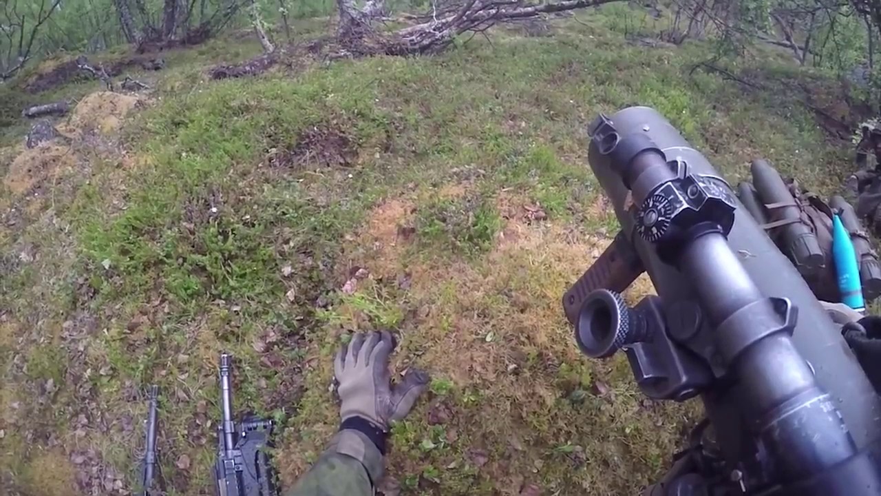 Norwegian Soldiers in Action • Shooting the M2 Carl Gustav, M320, M72 ...