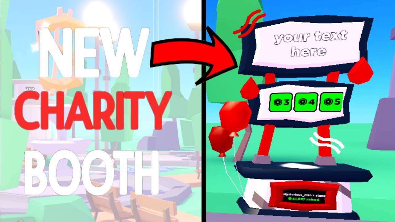 HOW TO GET THE NEW LLS BOOTH | Pls Donate - YouTube