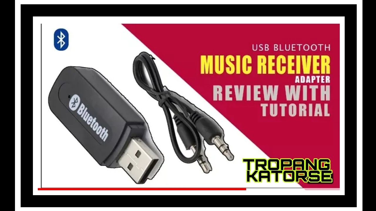 HOW TO CONNECT A CAR USB BLUETOOTH AUDIO RECIEVER WIRELESS ADAPTER ...