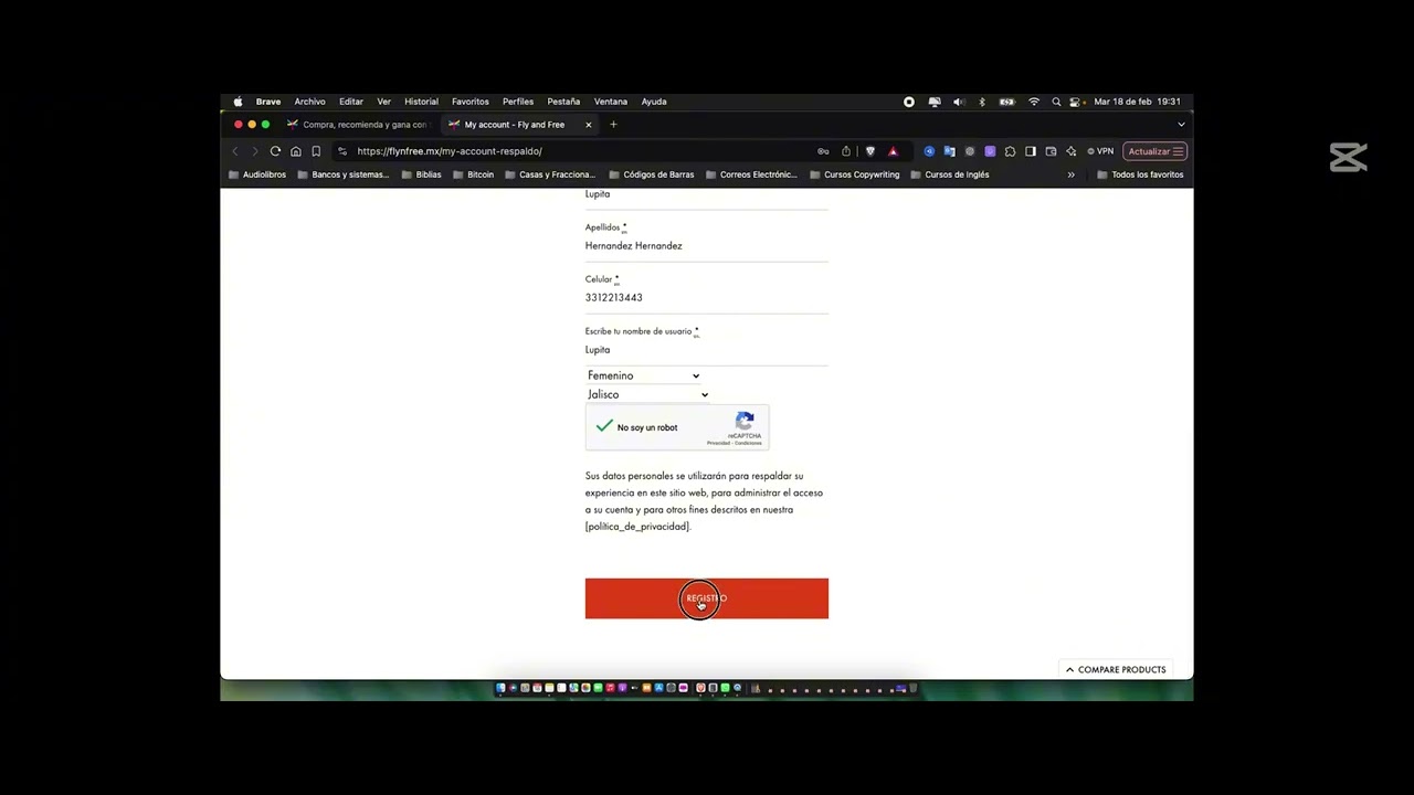 Tutorial para Registro en Flynfree 2025 - YouTube