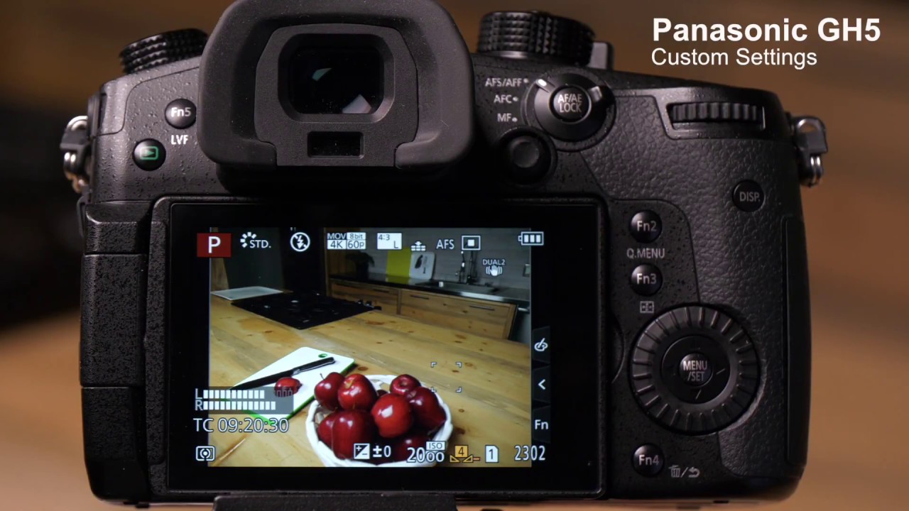 GH5 Custom Settings - YouTube