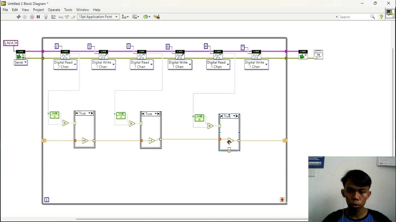 Project 1 Instrumen Berbasis Komputer (IBK) - LED 3 Buttons with ...