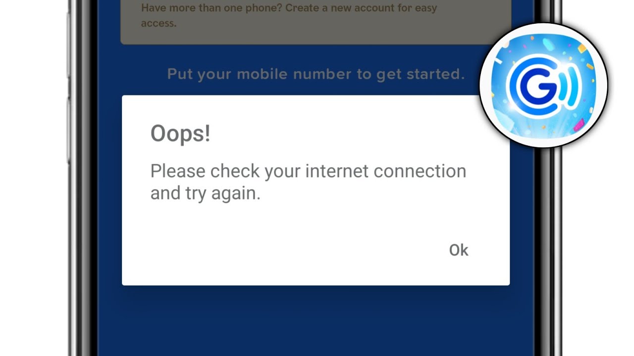 Fix Oops Please check your internet connection and try Again Problem in ...
