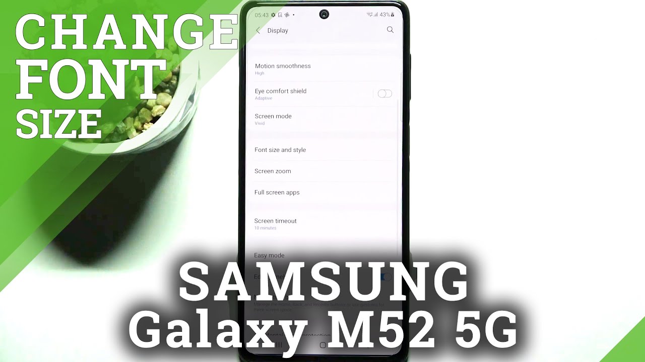 How To Change Font Size On Samsung Galaxy M52 5G YouTube how-to-change-font-size-on-samsung-galaxy-m52-5g-youtube