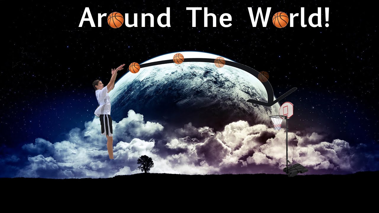 INSANE Around The World Basketball Challenge! - YouTube