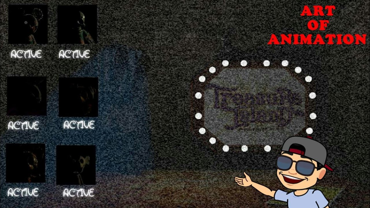 ART OF ANIMATION | NIGHT 6 | NOCHE 6 | CUSTOM NIGHT | ALL ACTIVE ...