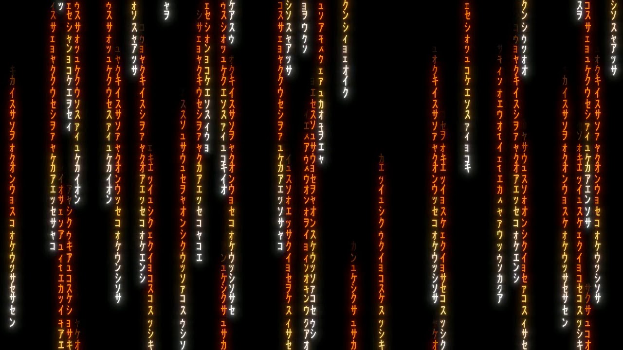 Kanji code background - YouTube