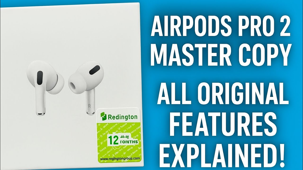 AirPods Pro 2 Master Quality | Full Features & Real Comparison ...