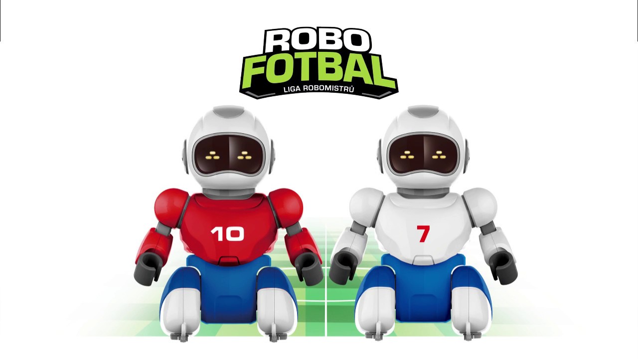 Robofotbal - robotická fotbalová liga - YouTube
