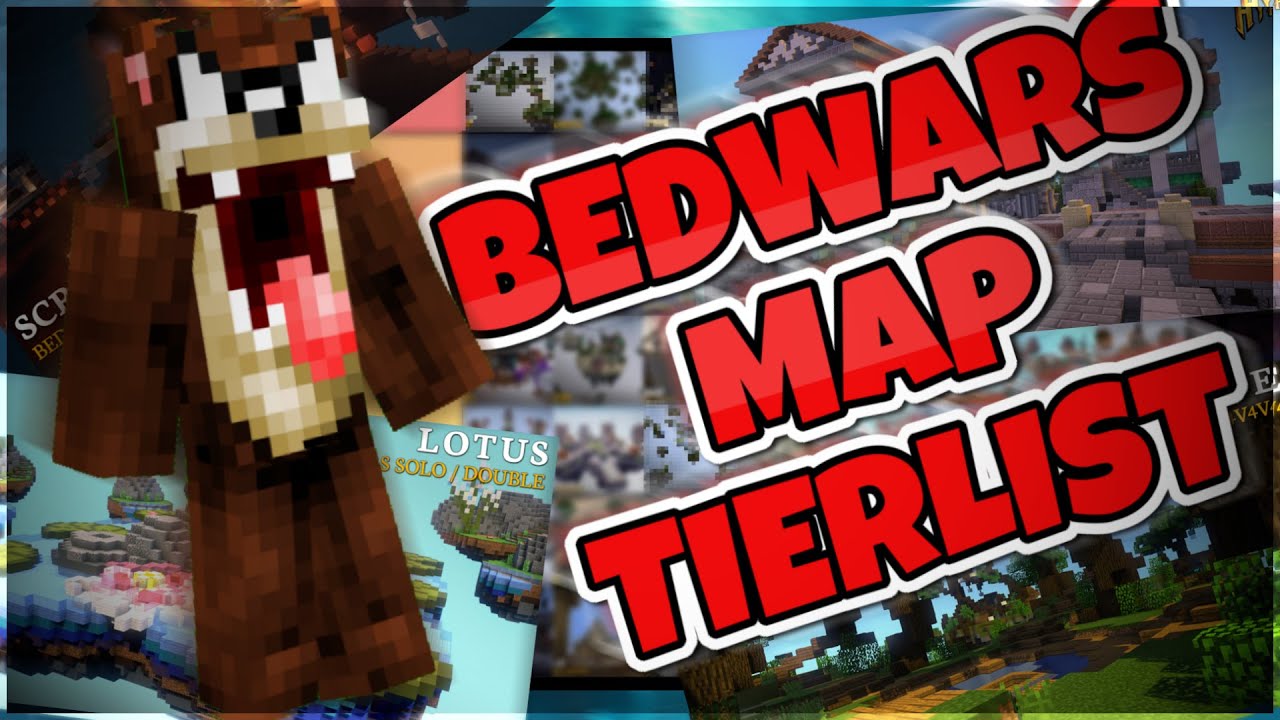 So I put ALL the bedwars maps into a TIER LIST... - YouTube