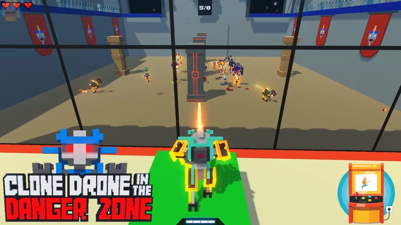 Clone Drone In The Danger Zone - Workshop Challenges - Lets Play - YouTube