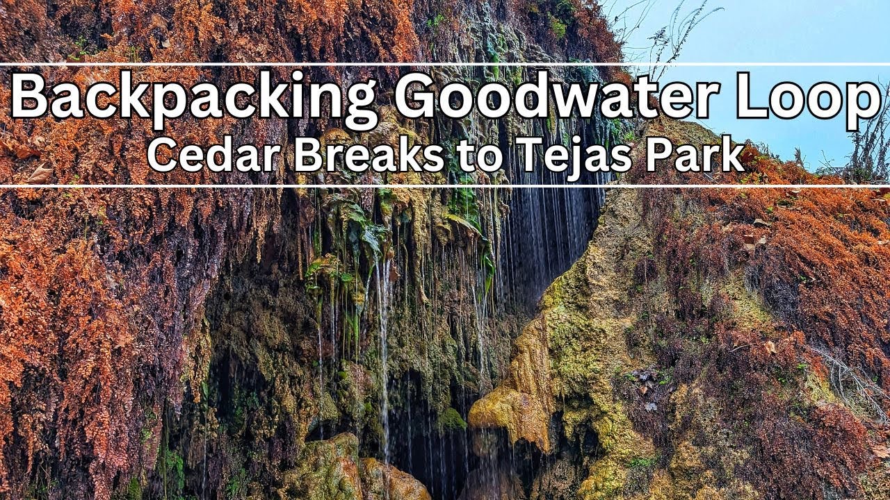 Backpacking the Goodwater Loop: Cedar Breaks to Tejas Park (with Waffle ...