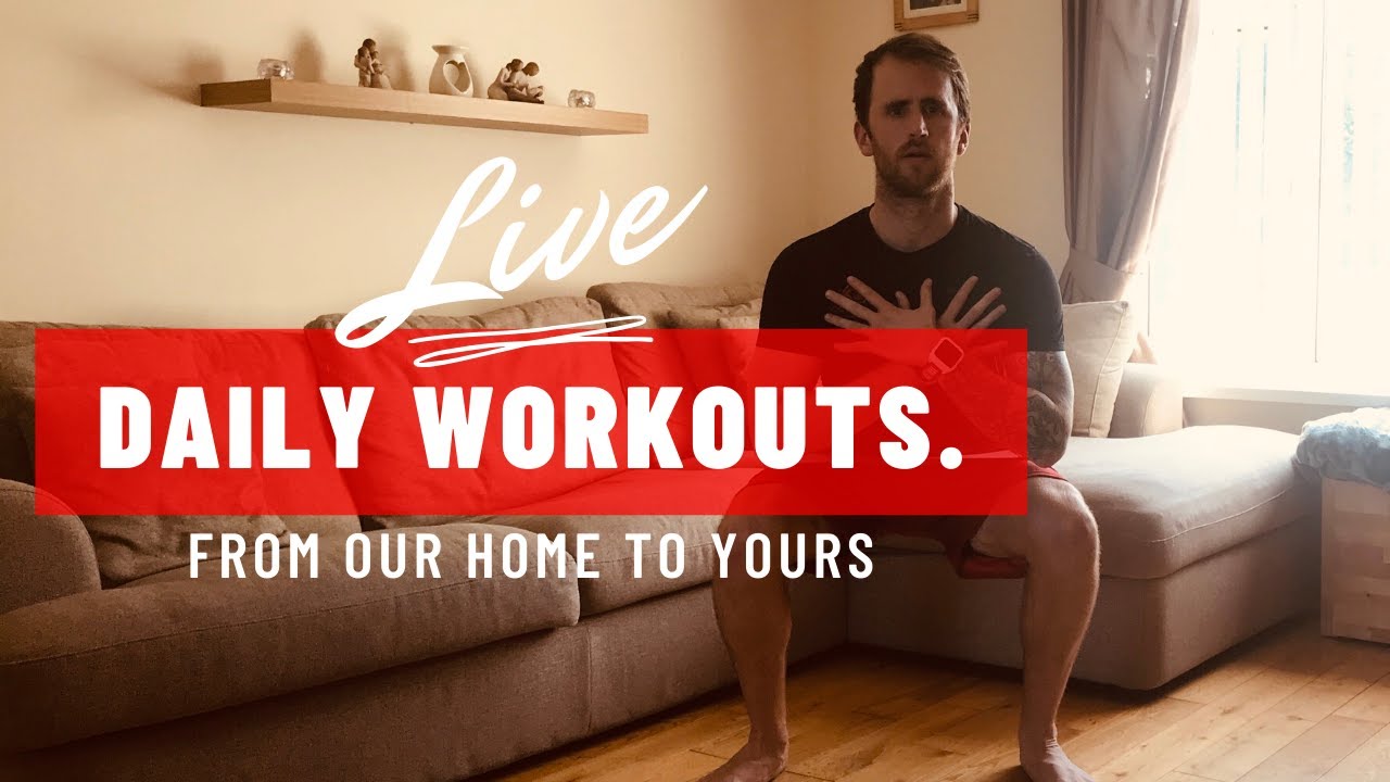 Home Workout - Live HIIT Lower Body Session - YouTube