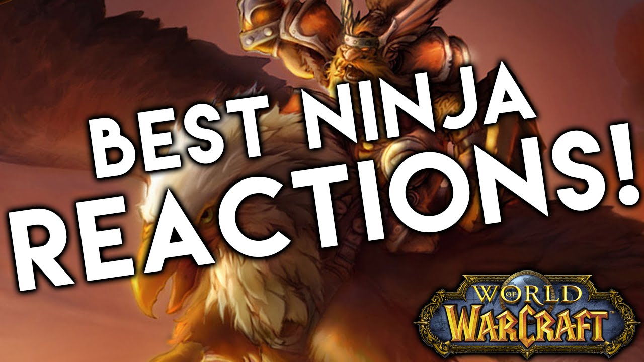 5 BEST Ninja Loot Reactions in World of Warcraft - YouTube
