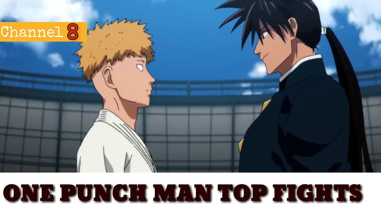One punch man | top fights | best moments | season 1 and 2 - YouTube