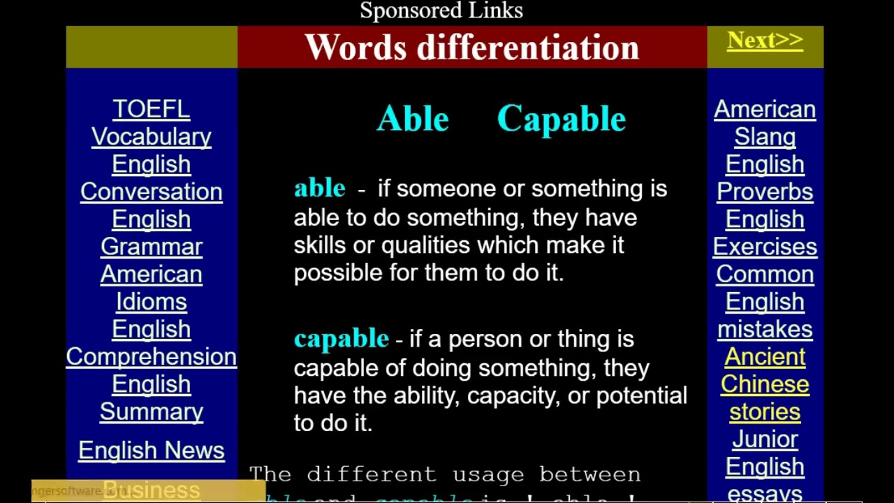 The common mistaked made in speaking English - YouTube