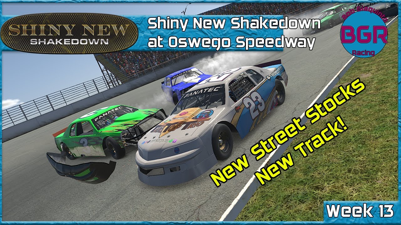 Street Stocks at Oswego Speedway - iRacing New Street Stocks - YouTube