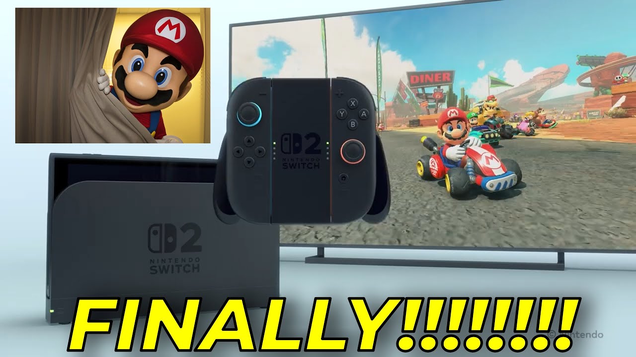 Nintendo Switch 2 Announcement Trailer: First Reactions & Analysis ...