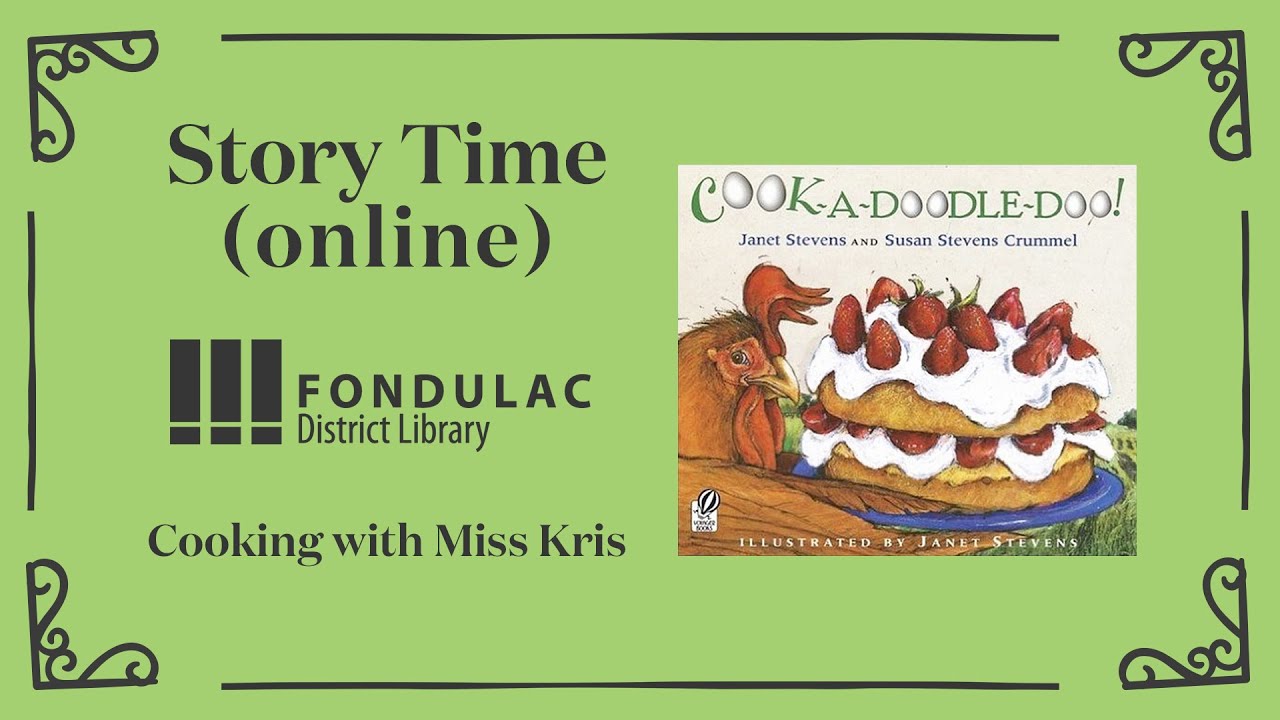 Story Time Online — Cooking - YouTube