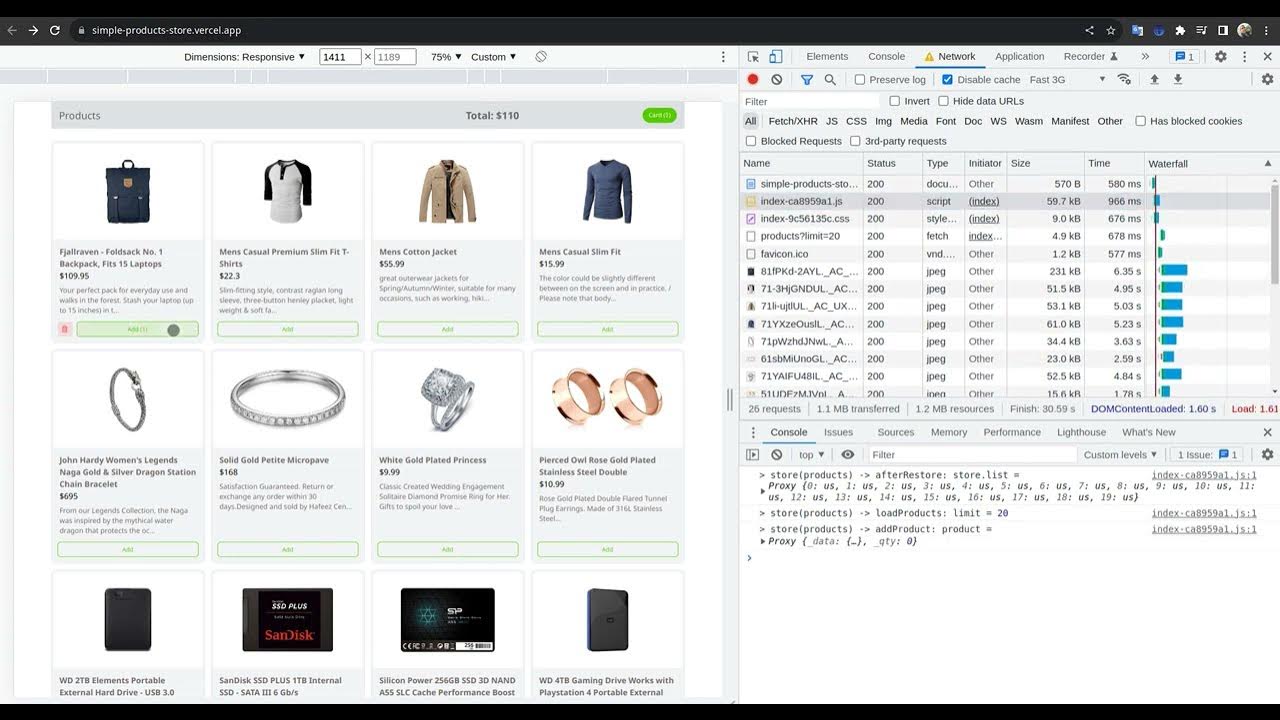 Simple Products List With Vue 3 Vite Typescript Pinia Router Atomic Styles With Unocss