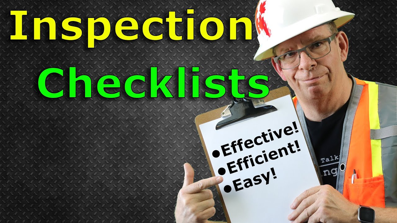How to make your inspection checklists effective, efficient, and EASY ...