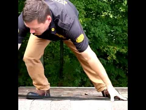 How to install Ridge-Guard® with no end caps. - YouTube