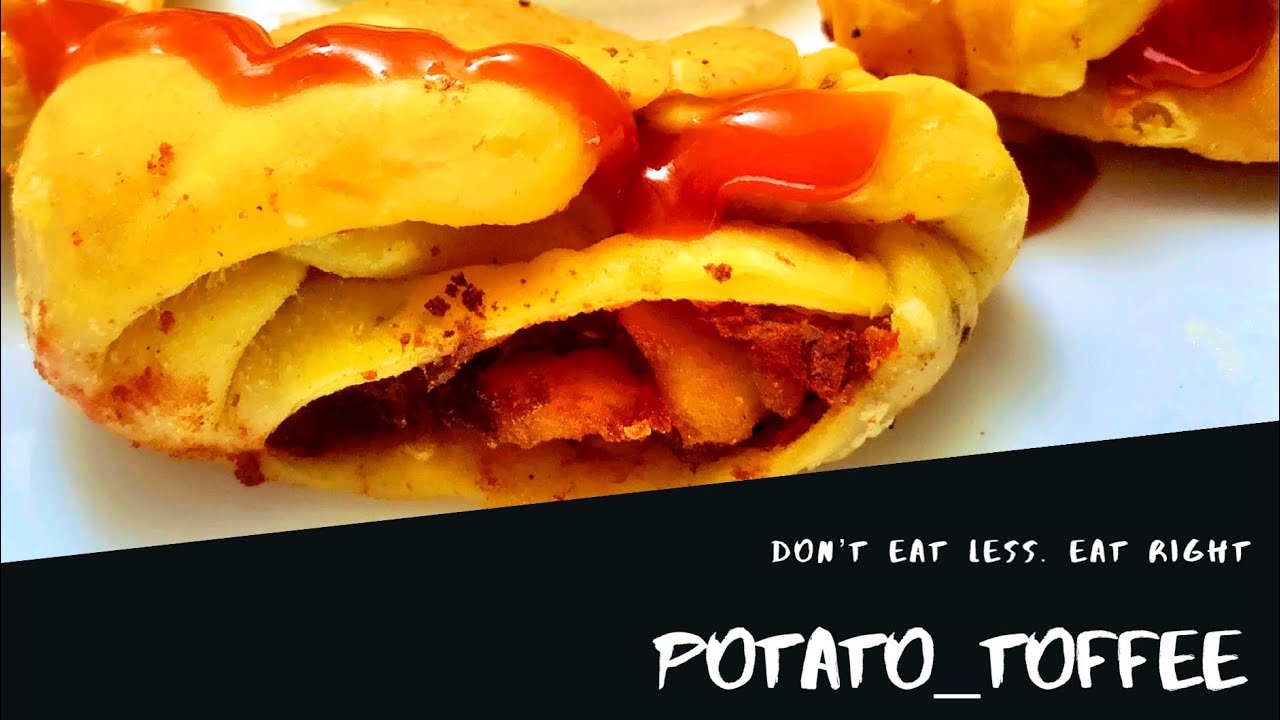 POTATO TOFFEE | Instant Dish | Vlog 16 | Eat n Walk - YouTube