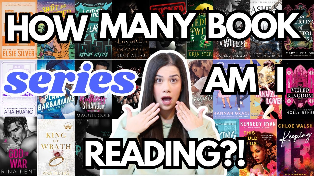 How many book series am I reading?! 🤯 - YouTube